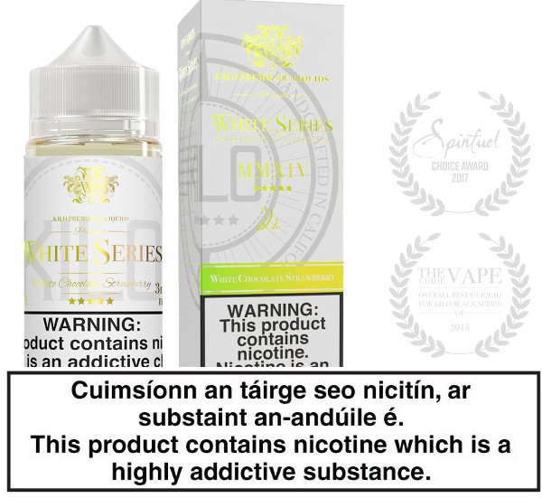 Kilo White Series E-Liquids Archives - The Vape Club Dublin Vape Juice