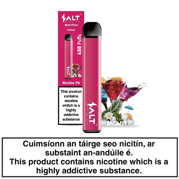 SALT-Switch-Disposable-Cocktail-20mg-Pod – The Vape Club Dublin